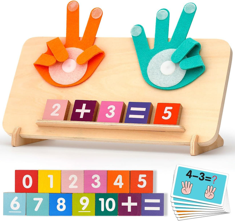 Educational Math manipulatives Number Counting Blocks for Kids – Shop ...